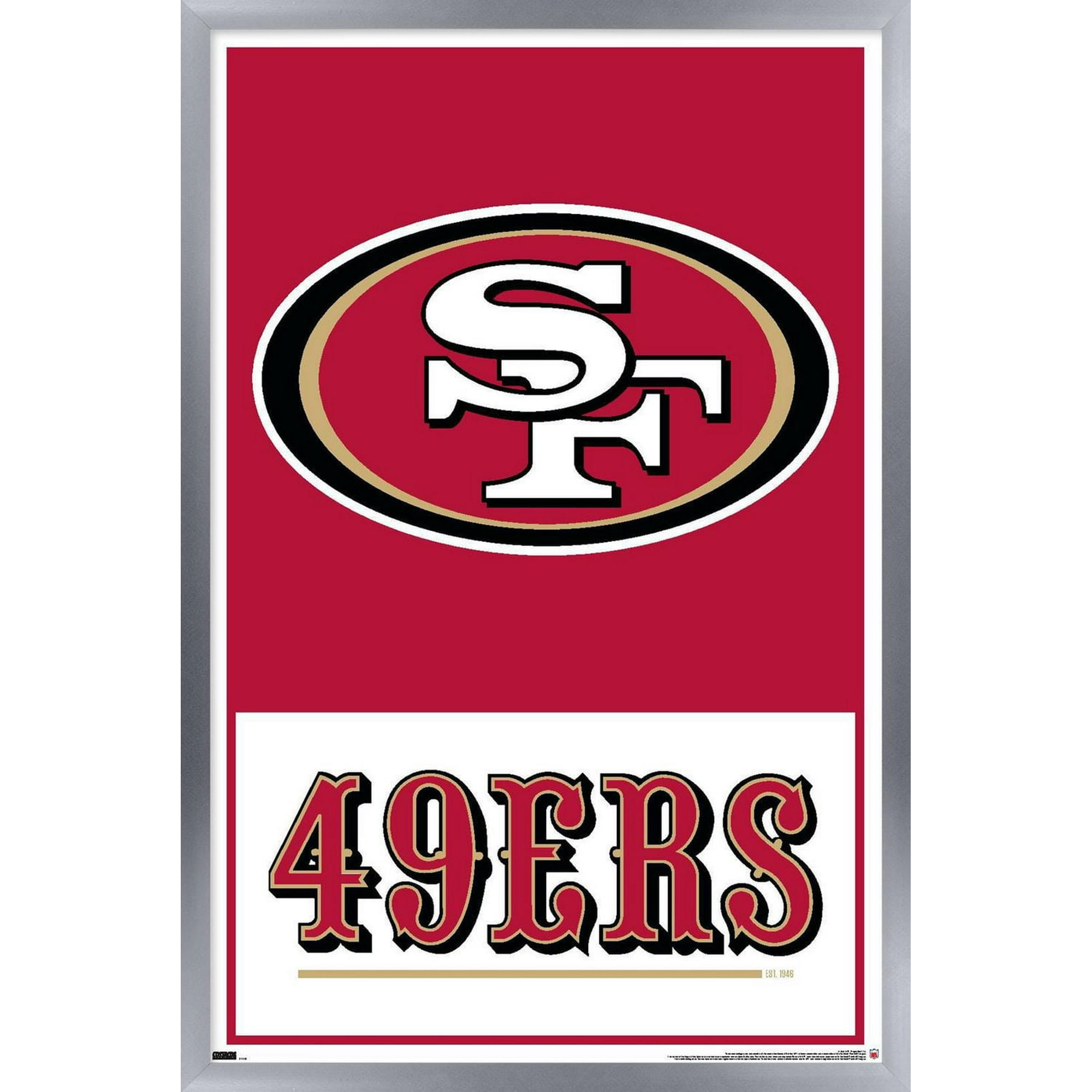 Click here for Trends International Nfl San Francisco 49ers - Log... prices