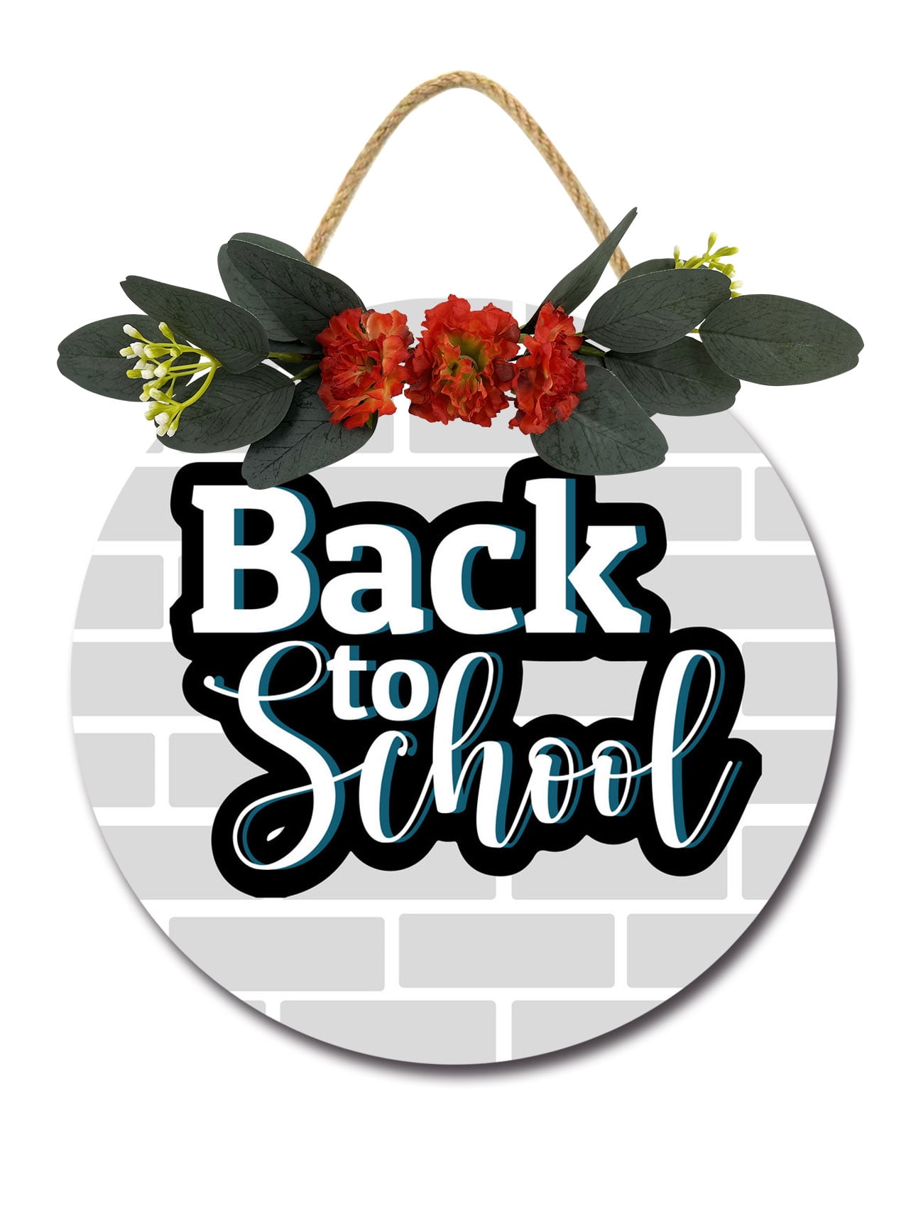 Eveokoki Back To School Door Sign Classroom Door Hanger Back to School ...