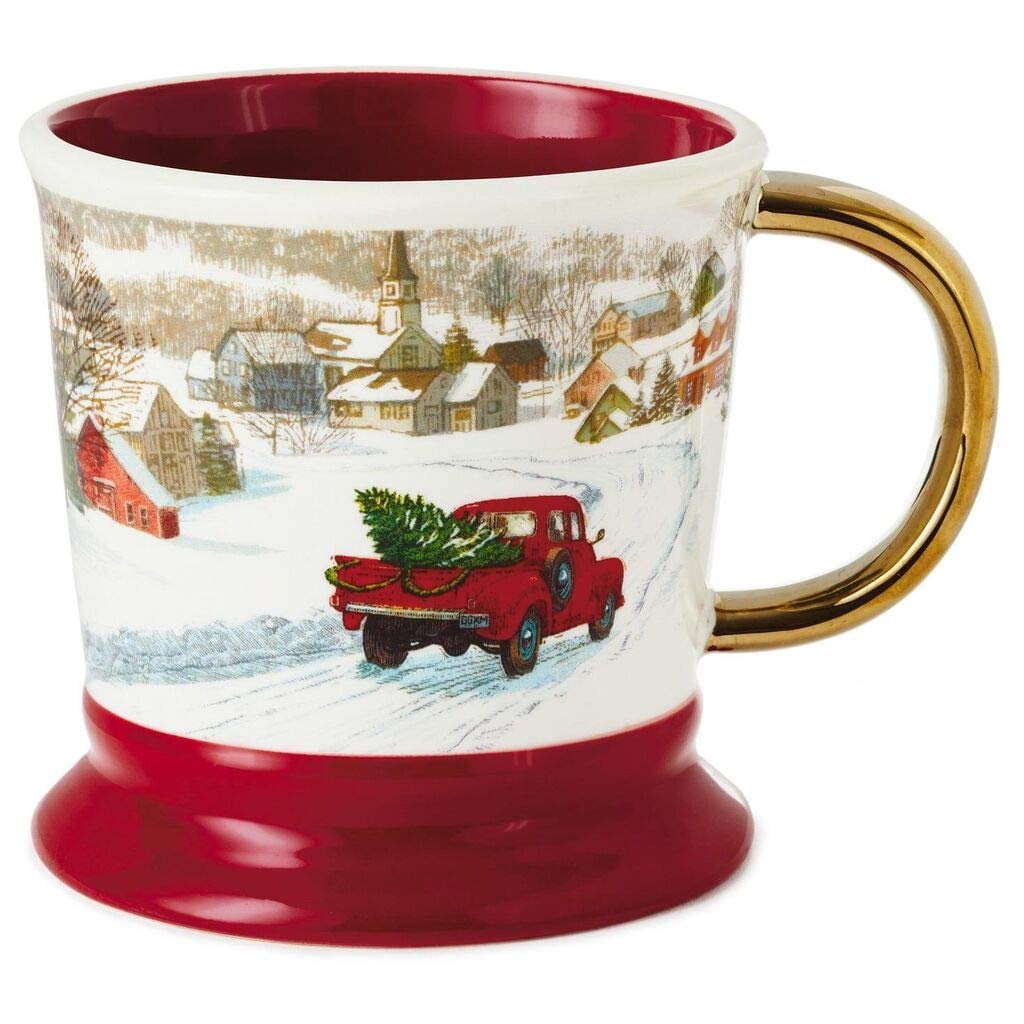Red Christmas Mugs