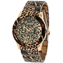 GUESS Women's Leopard Print Sport Watch U0425L2 - Walmart.com