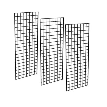 Econoco Metal Slat Grid for Any Retail Display or Home Storage, 2 ...