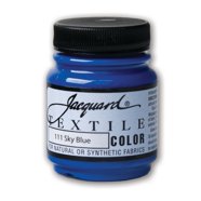 Jacquard Textile Color, 2.25 oz., Fluorescent Blue, Fabric Dye ...