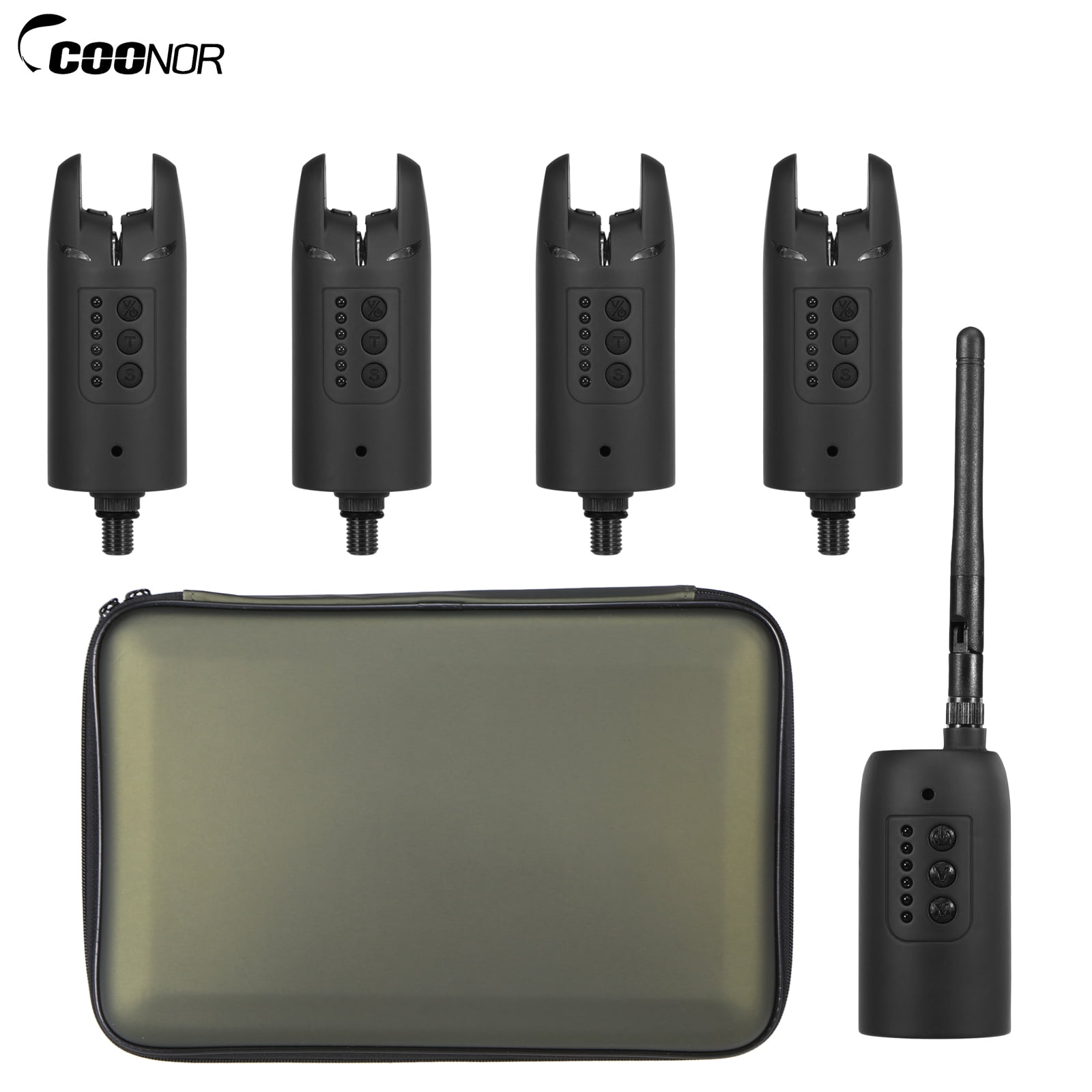 Conjunto de alarmas Juego de alarma para pesca Digital inalámbrico, Kit ...