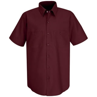 Red KapÂ® Men's Long Sleeve Industrial Work Shirt - Walmart.com