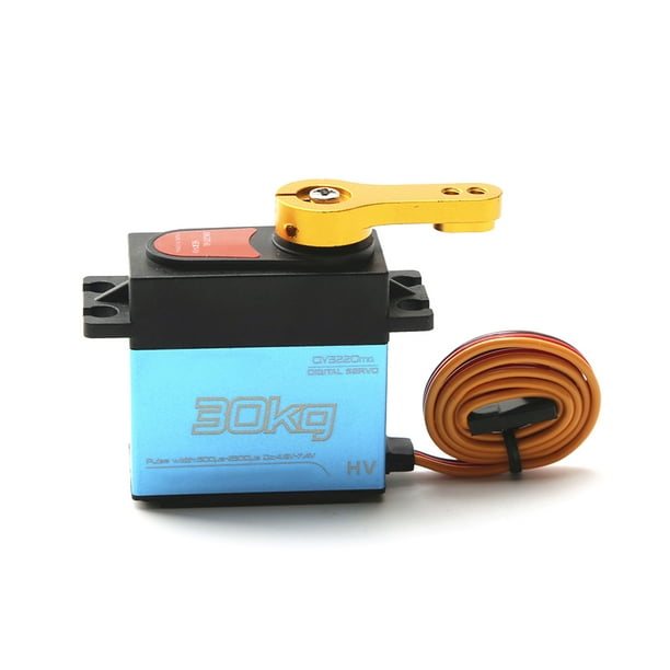 ESC,Servo 1/8 1/10 Stainless Steel Servo Car With 25t Torque 180 ...