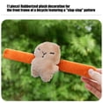Bicycles Handlebar Decoration Cartoon Stuffed Plush Bicycles Front Beam ...