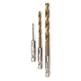 Tooluxe 10171L 13-Piece Titanium Coated Drill Bit Set with Quick Change ...
