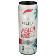 Celsius Healthy Energy Drink, Non-Carbonated, Sugar Free, Raspberry ...