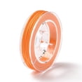 10 Roll Nylon Thread for Jewelry Making Dark Orange 0.8mm about 7.65~9. ...