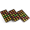 Bergen Marzipan Assorted Fruit Candy Tray 54-Piece 25 oz Handcrafted ...