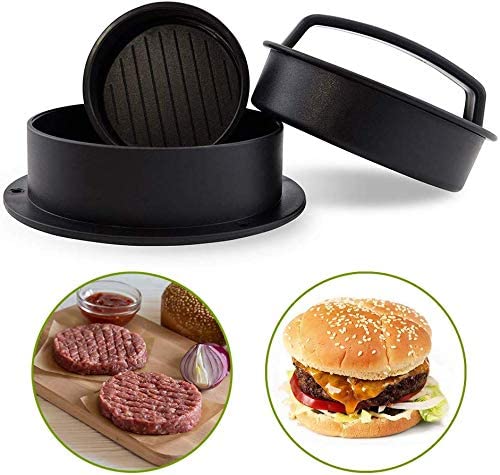 Create Perfect Burgers Every Time with Rintrx Burger Press Kit - Set of ...