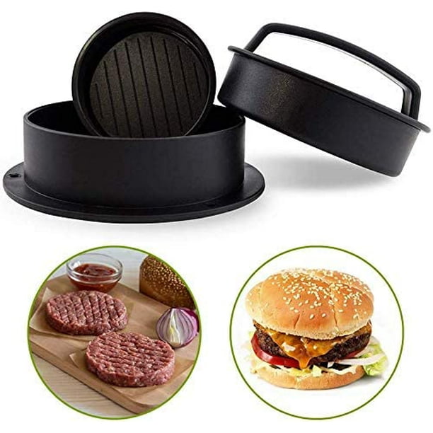 Create Perfect Burgers Every Time with Rintrx Burger Press Kit - Set of ...