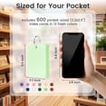 600PCS Index Cards with Rings and Covers, 2.2x3.5 Inch Colored Flash ...