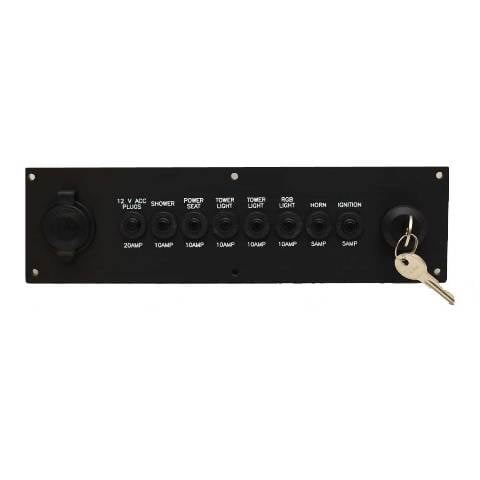 Malibu Boat Breaker Ignition Panel 3912116 | Black - Walmart.com