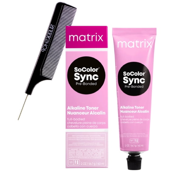 6RC+ - Light Brown Red Copper Plus , Matrix So Color SYNC Pre-Bonded ...