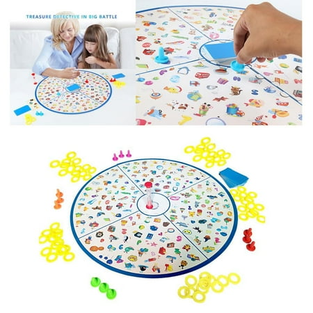 Family Board Game Matching Game Little Detective Card Game Educational ...