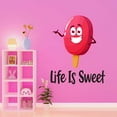 Children Life is Sweet Cute Cartoon Wall Decal Decoration Vinyl Kitchen ...