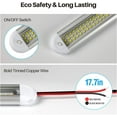 12v LED Interior Light Bar，120LEDs 1500LM 8W DC 12 Volt led Strip ...