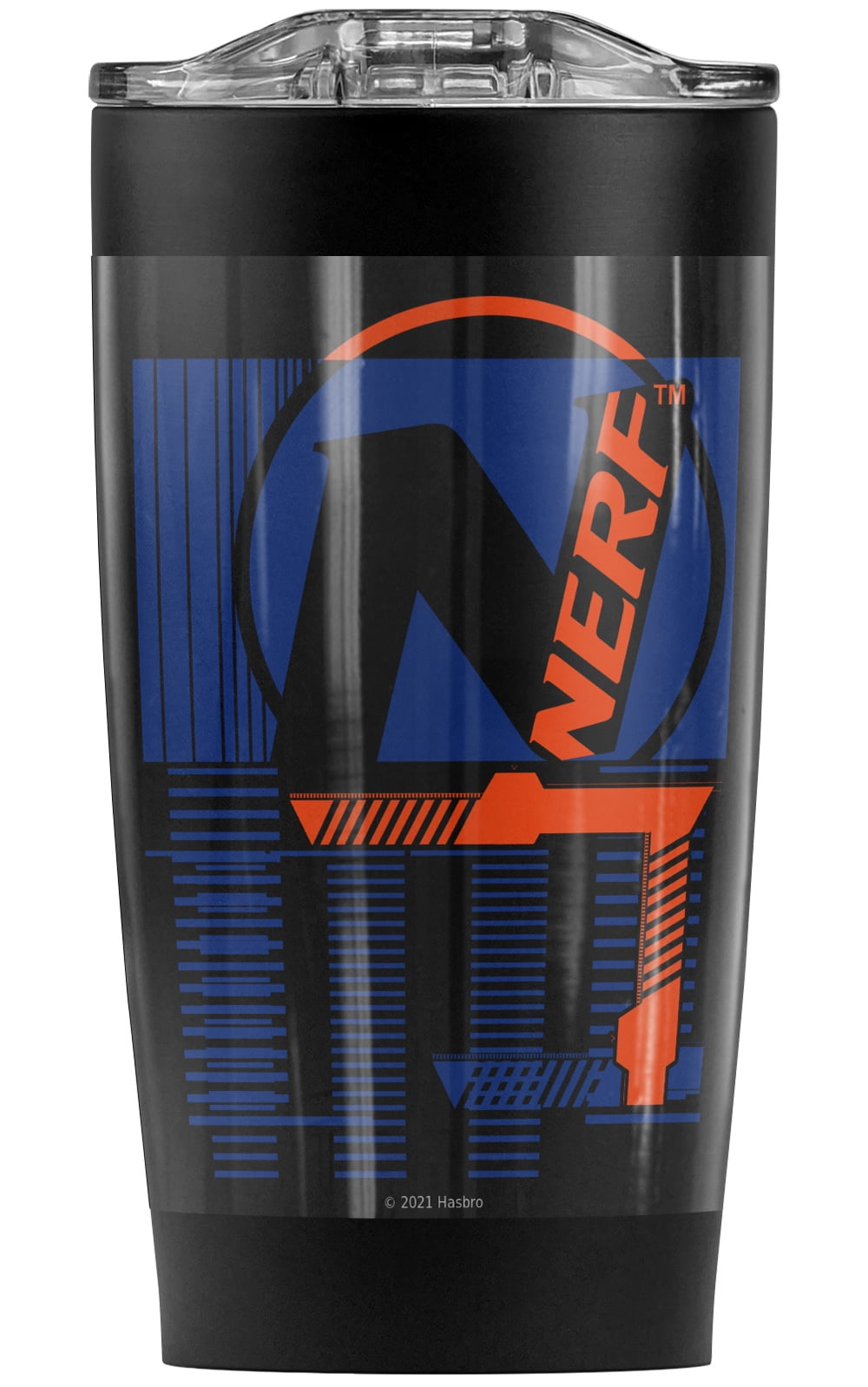 Nerf/Grid Stainless Steel Tumbler 20 oz Coffee Travel Mug/Cup, Vacuum ...