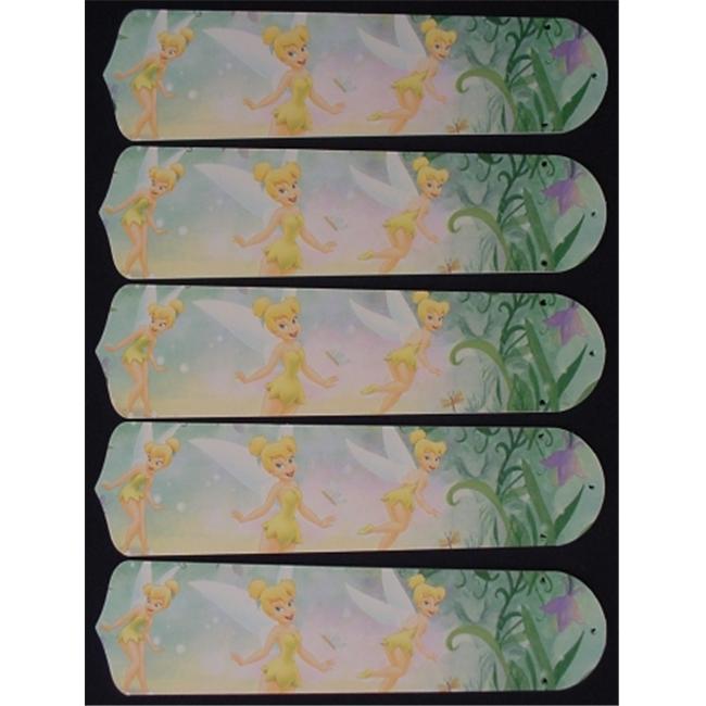 Ceiling Fan Designers 52SET-DIS-TPF Tinkerbell Fairy Green 52 in ...
