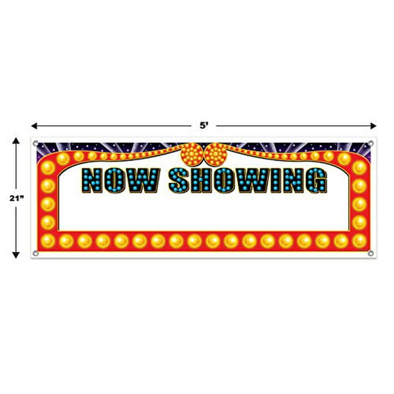 Now Showing Marquee Sign