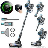 Cordless Stick Vacuum Cleaner with LED Touch Screen for Carpet wood Pet ...