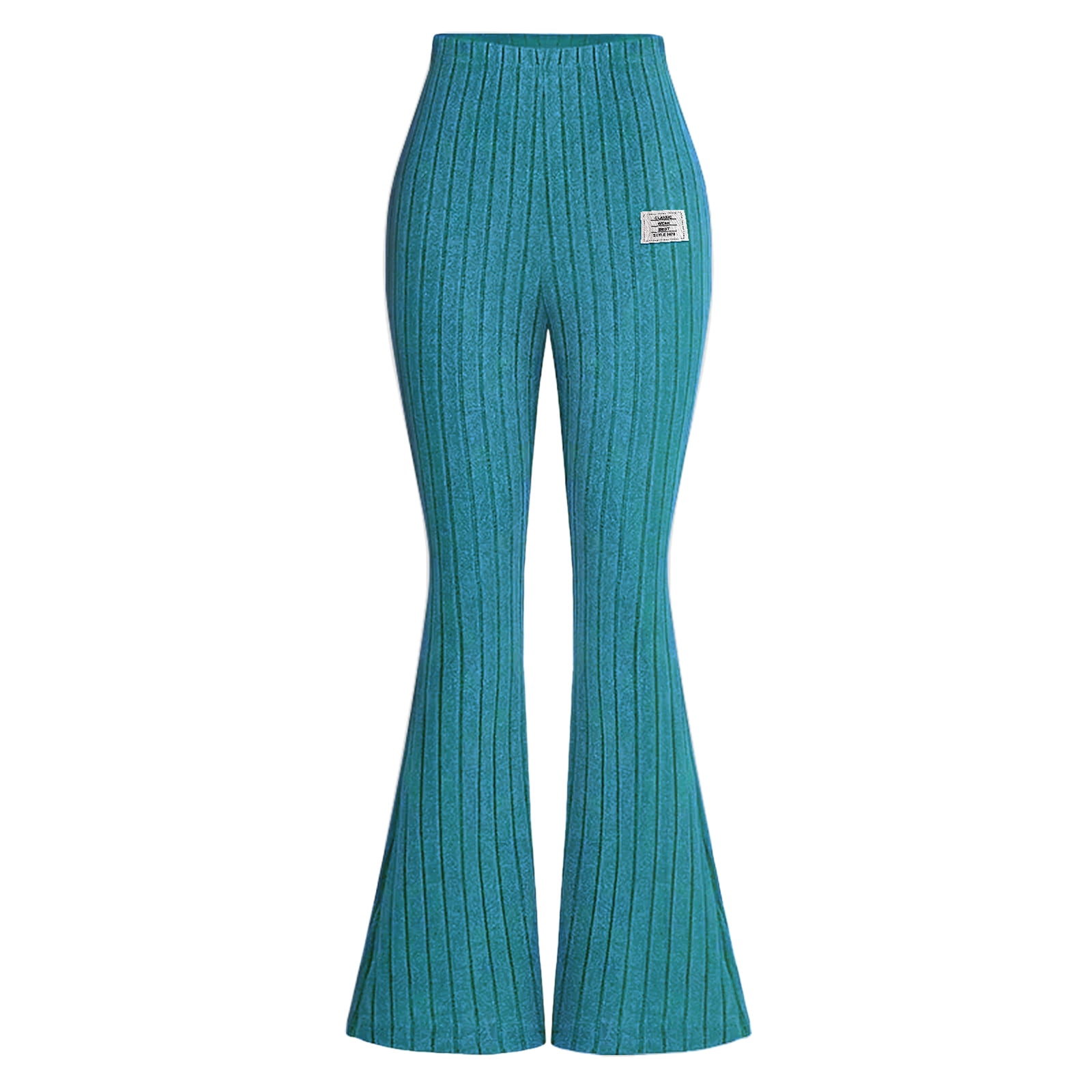 Click here for Dmqupv Little Girl Leggings Girls Knit Ribbed Flar... prices