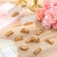 24 Pcs Wooden Table Number Stands Wedding Table Name Holder ...