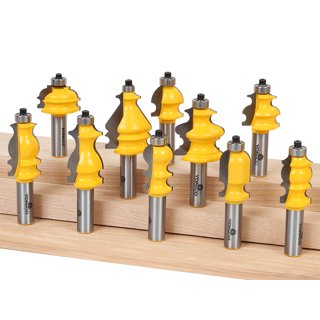 12 Piece Router Bit Set - Walmart.com