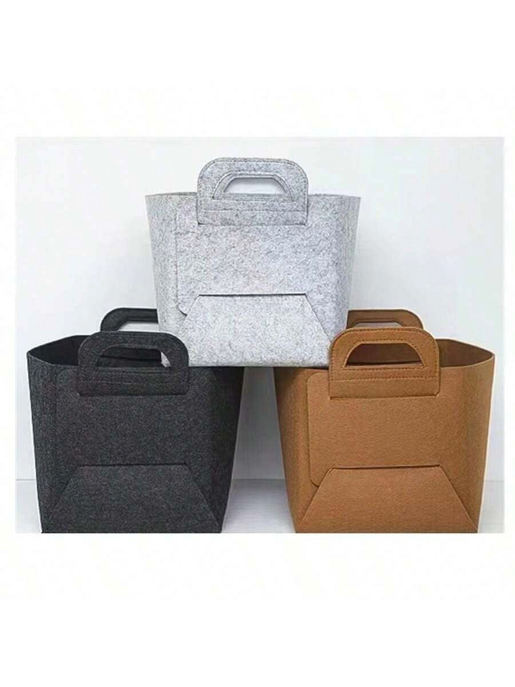 Felt Folding Storage Basket, Snack/Toy Storage Bin | Walmart en línea