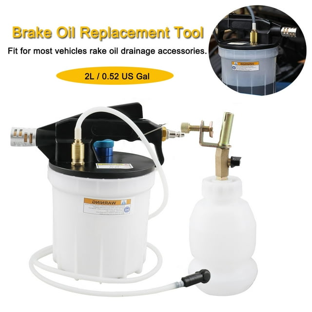 ECUTEE Car Brake Clutch Fluid Bleeding Kit 2L Fluid Bleeder Tool ...