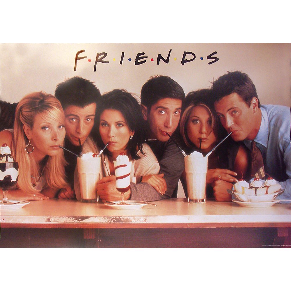 Friends - TV Show Poster / Print (Milkshakes) (Size: 40" X 27 ...