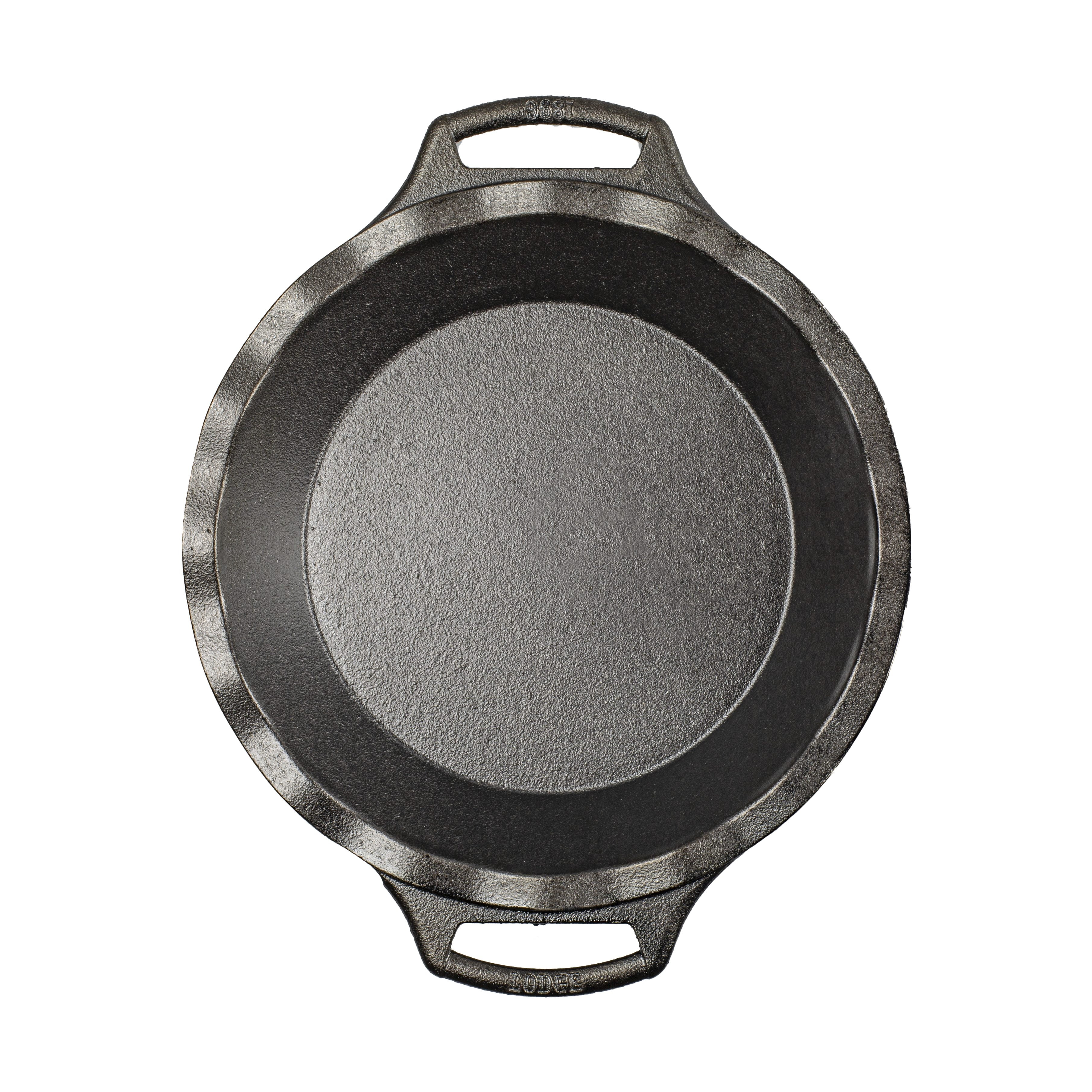 Lodge Cast Iron Crimped Pie Pan Seasoned Dual Handles 9" - Walmart.com