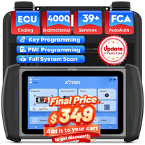 XTOOL IP616 V2.0 OBD2 Scanner Bidirectional Scan Tool with Lifetime ...
