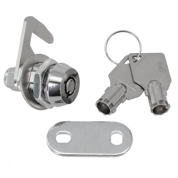 Tool Box Lock Cylinder Tubular Camlock 90° Hook Cam Replacement Lock ...