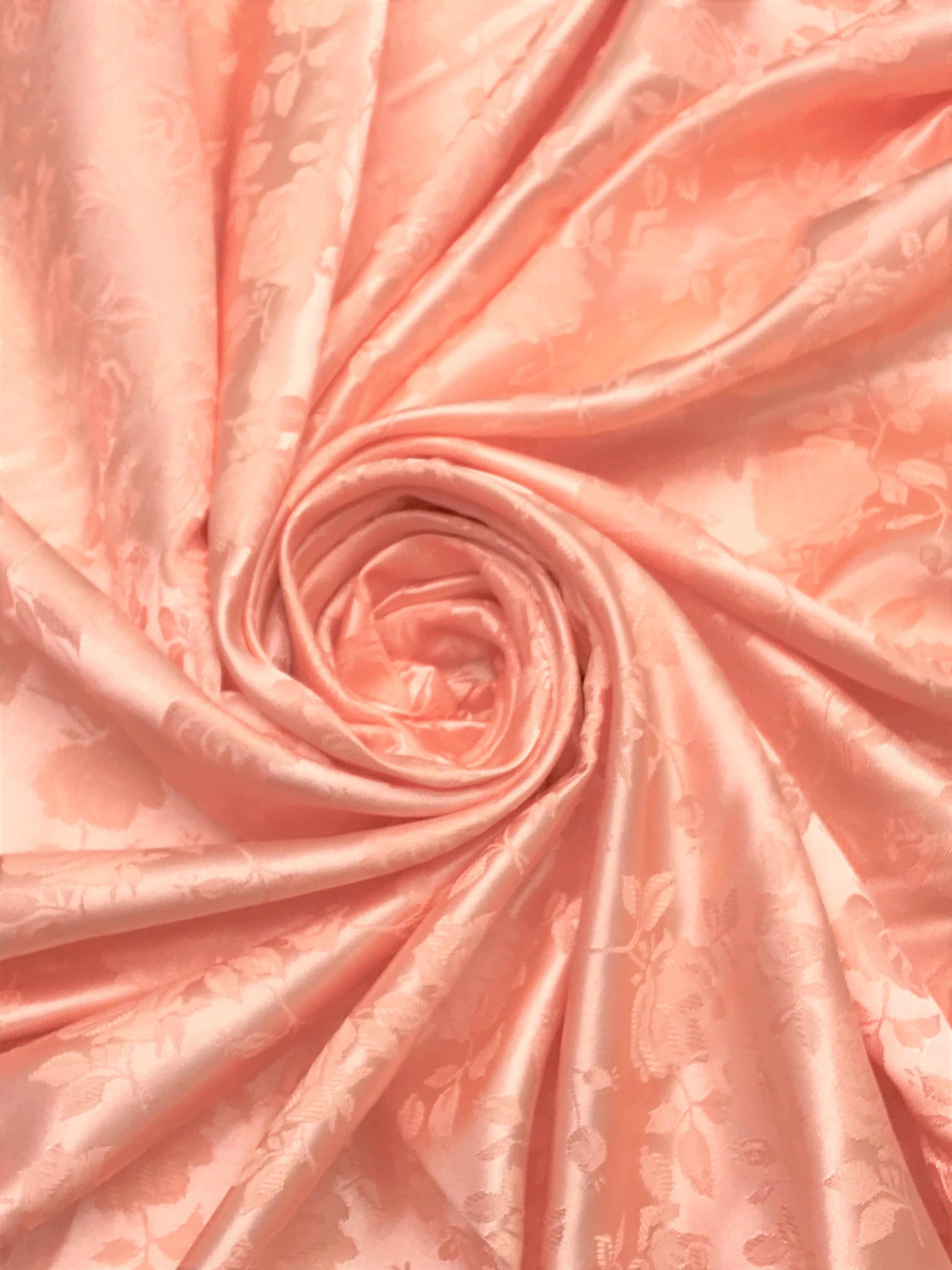 Brocade Roses Satin, 60" Wide, Sells by the Yard from Sal Tex Fabrics ...