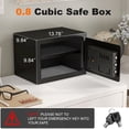 Electronic Safe Box, Steel Security Lock with Digital Keypad, Home ...