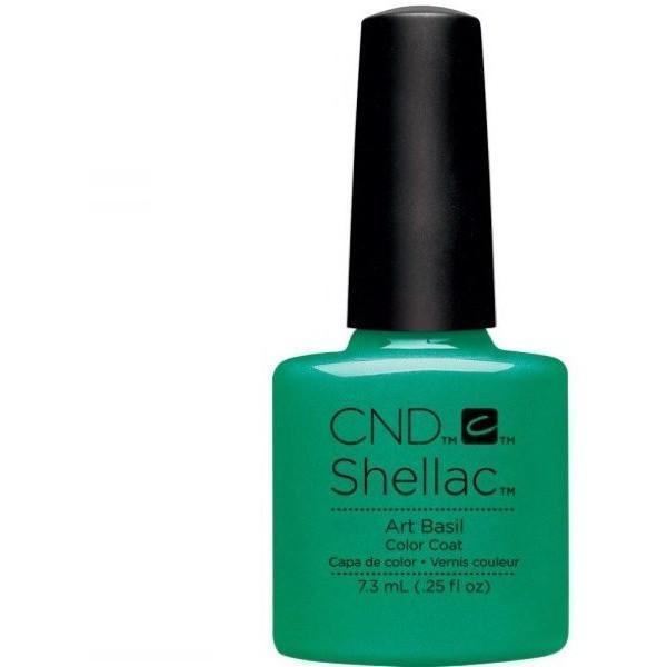 CND Creative Nail Design SHELLAC Gel Polish .25oz/7.3mL - Art Basil ...