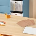1 Set 5Pcs Kraft Paper Blank Notebooks Rectangle BurlyWood 140x100x3 ...