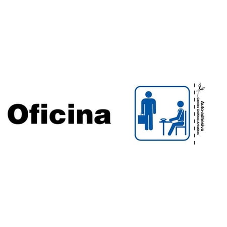 Hillman Group 848814 3 x 9 in. Styrene Office Sign White - 6 Piece ...