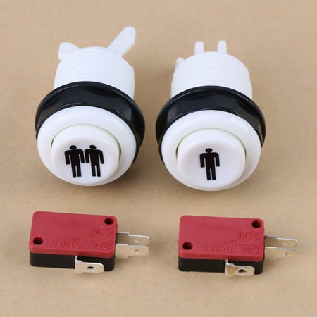 Sensitive Mini LED Illuminated Push Button, Starts Arcade Buttons ...