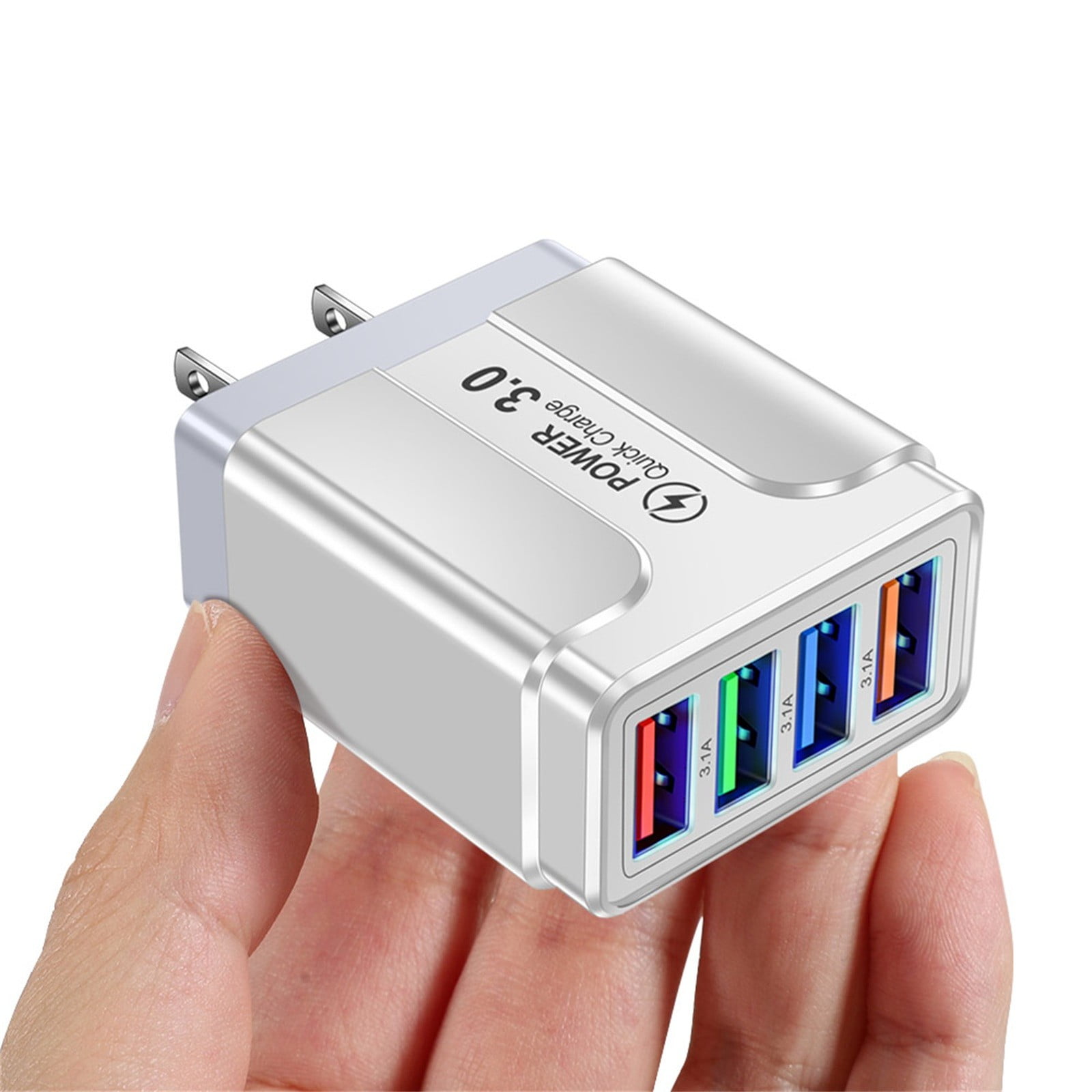 Click here for Edgergery 4 Port Fast Quick Charge 3.0 Usb Hub Wal... prices