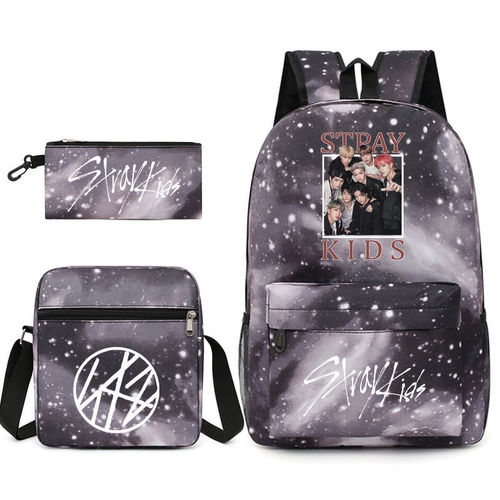 Click here for Stray Kids Travel Backpack  Teenage Student School... prices