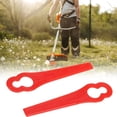 20 Plastic Mower Blades, Replacement Lawn Mower Blades Compatible with ...