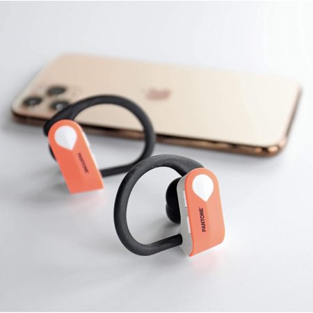 Pantone True Wireless Over The Ear Earbuds - Orange | Walmart Canada