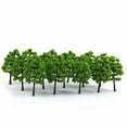CAIJIEXI 20Pcs Model Trees Train Railroad Micro Landscape Layout ...