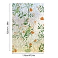 WeeWhimsy 30/35/47 Inches Window Privacy Film Rainbow Stained Glass ...
