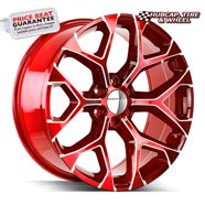 Strada Nido 24X9.5 Chrome Custom Wheel- 5x115 Bolt Pattern, 15mm Offset ...
