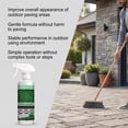 Outdoor Patio Concrete Cleaner Spray 120ml, Ready-to-Use Driveway ...