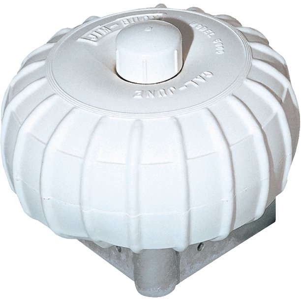 Jim-Buoy 5000C Corner Mount Roller Bumper, 12" x 6", White - Walmart.com